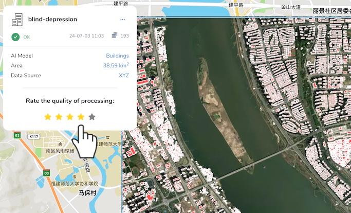 Geoalert AI mapping and geoanalytics platform